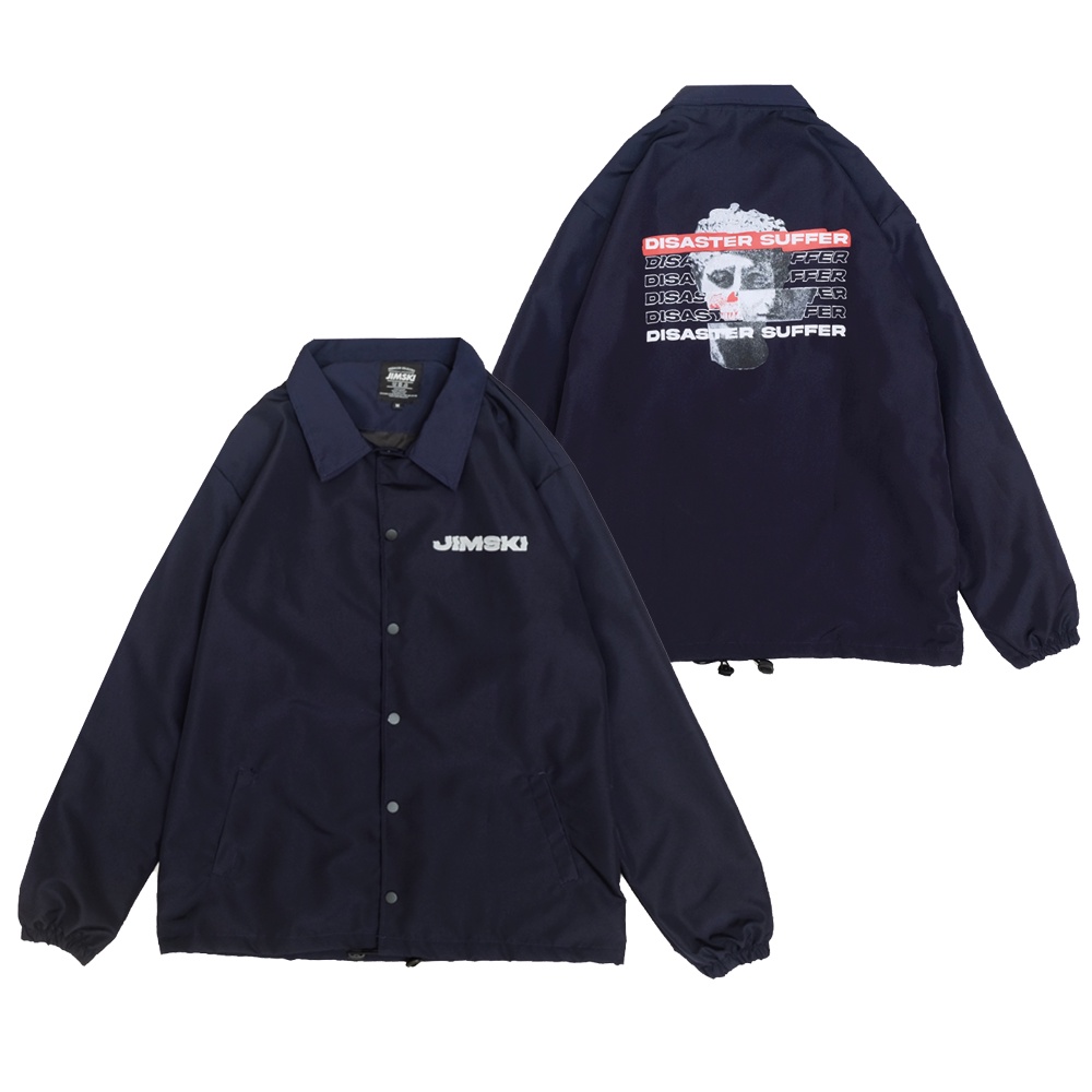 Jual COACH JACKET BUCK BIRU DONGKER SIZE M - XXL / TWILL COTTON / COWOK ...