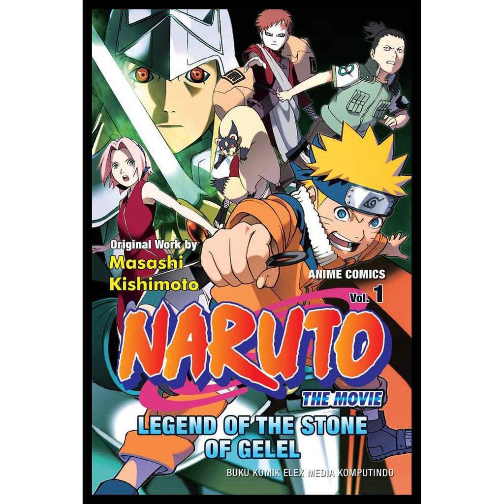 Jual Komik Seri : Naruto The Movie Legend Of The Stone Of Gelel ...