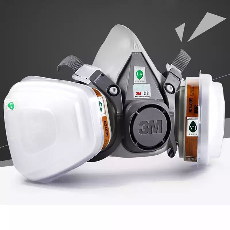 Jual Masker Respirator 3M Multifungsi Type 6800-6200 Full Face-Half ...