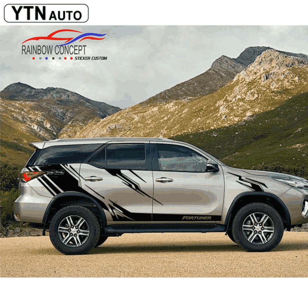 Jual STIKER MOBIL 4X4 OFF ROAD STICKER BODY MOBIL SISI PINTU GRAFIS ...