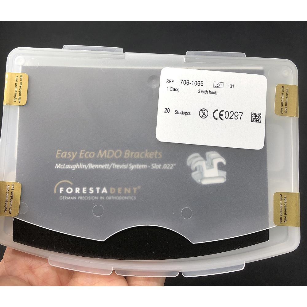 Jual FORESTADENT EASY ECO BRACKET MBT 022 HOOK 3 Bracket ortho Behel gigi berkualitas made in ...