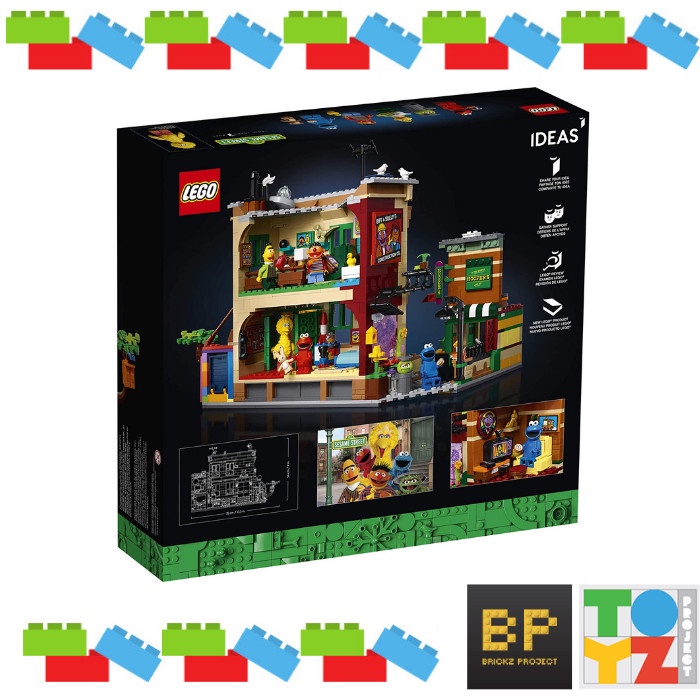 Jual LEGO 21324 IDEAS 123 SESAME STREET | Shopee Indonesia