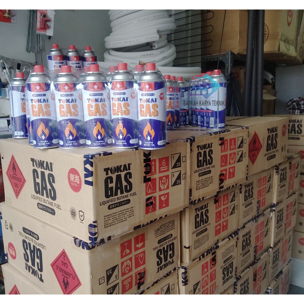 Jual Gas Kecil / Gas Mini Tokai untuk Keperluan Kompor Portable DLL ...