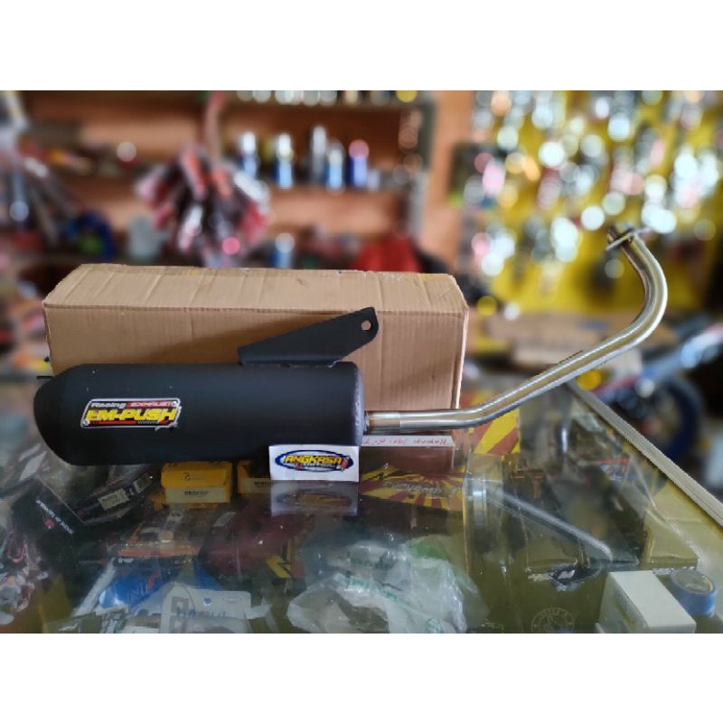 Jual knalpot standard racing empush original beat scoopy genio mio mio ...