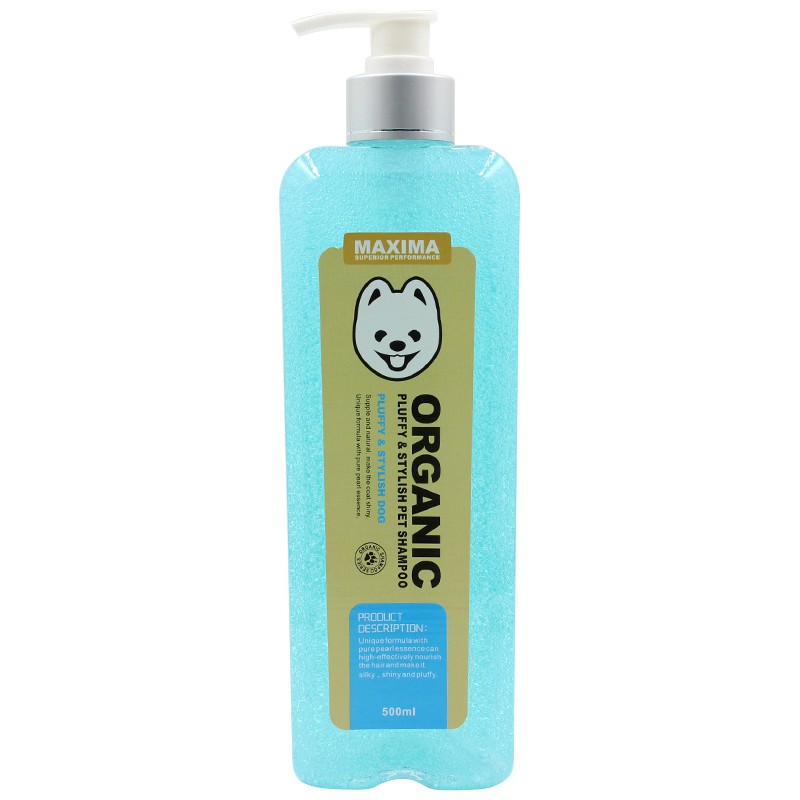 Jual MAXIMA Organic Pluffy & Stylish pet shampoo | Shopee Indonesia