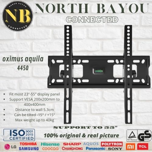 Jual BRACKET TV UNIVERSAL 32 40 50 55 INCH OXIMUS 4450 WALL MONT IMPORT ...