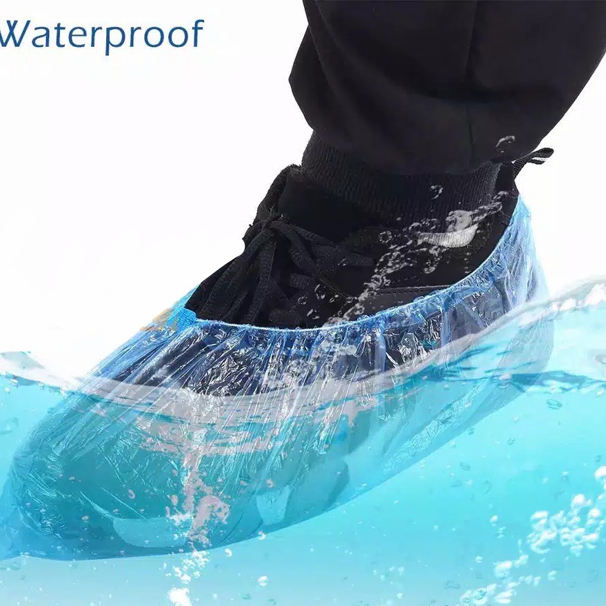 Jual [ISI 5 PASANG / 10 BUAH] SARUNG SEPATU PLASTIK / JAS HUJAN SEPATU ...