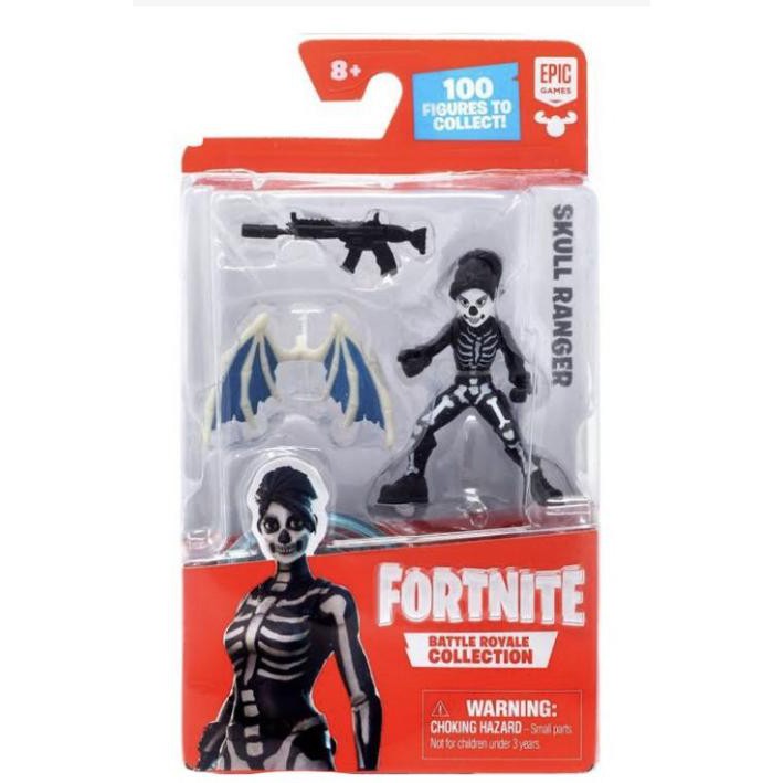 Jual New Arrival Fortnite Battle Royale Collection Skull Ranger Mini ...