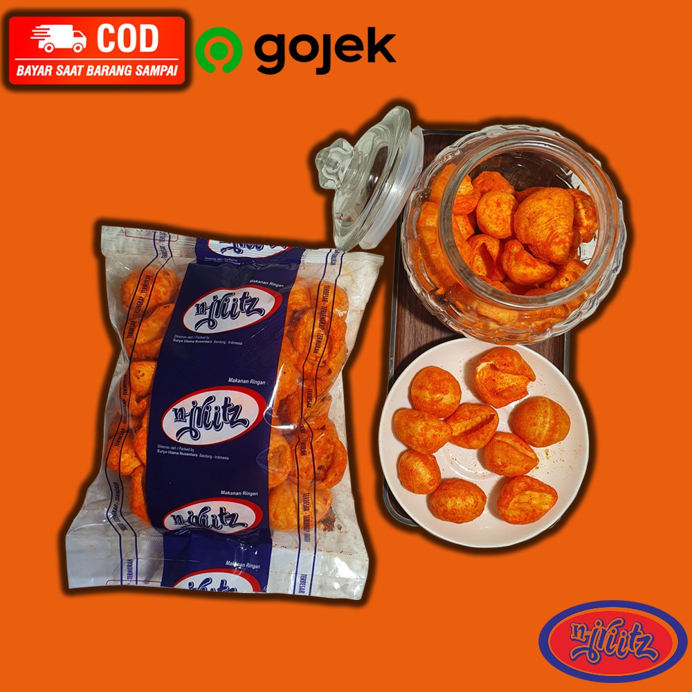 Jual SNACK MURAH / Snack Njritz / Snack Rambo Kerang Pedas - ASLI ...