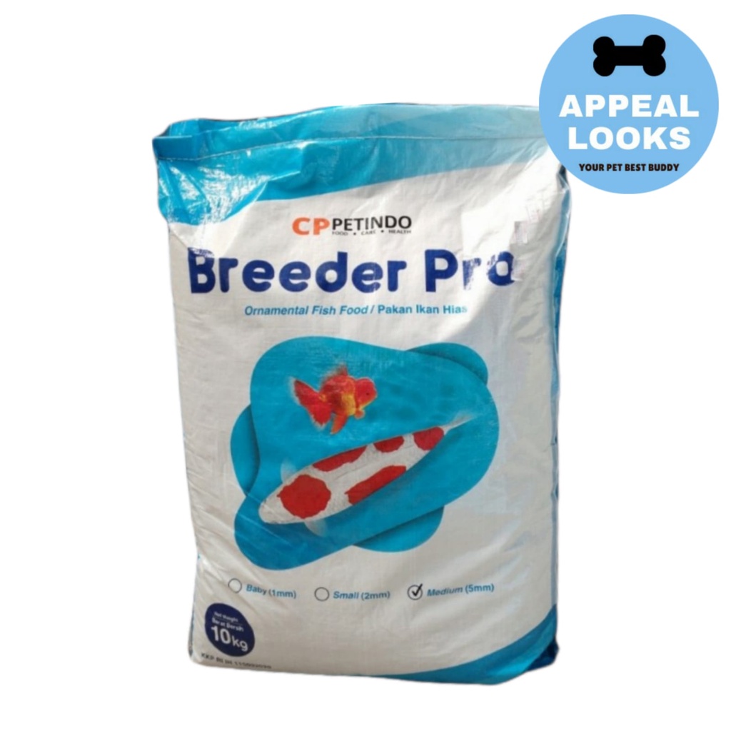 Jual Breeder Pro Koi Food Small (2mm) 10kg Makanan Pelet Ikan Koi ...