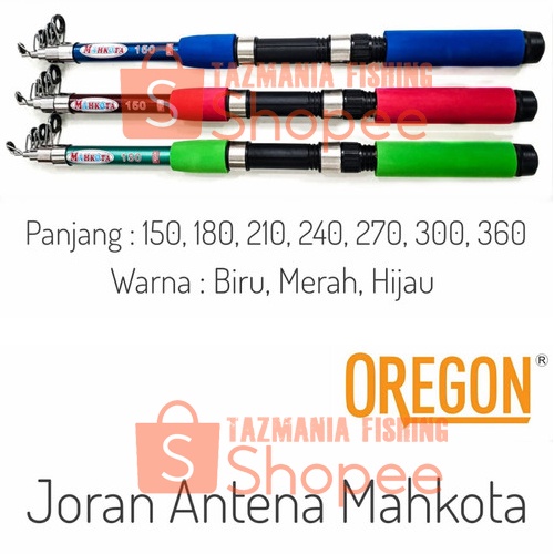 Jual Joran Oregon Mahkota 150 Cm | Shopee Indonesia