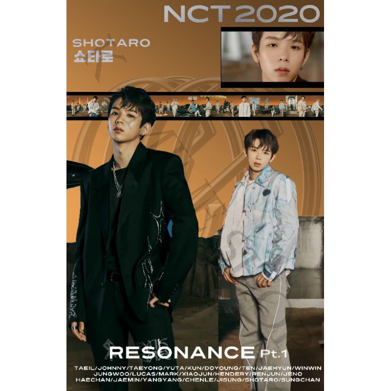 Jual postcard / poster NCT2020 Fanmade (SHOTARO) | Shopee Indonesia