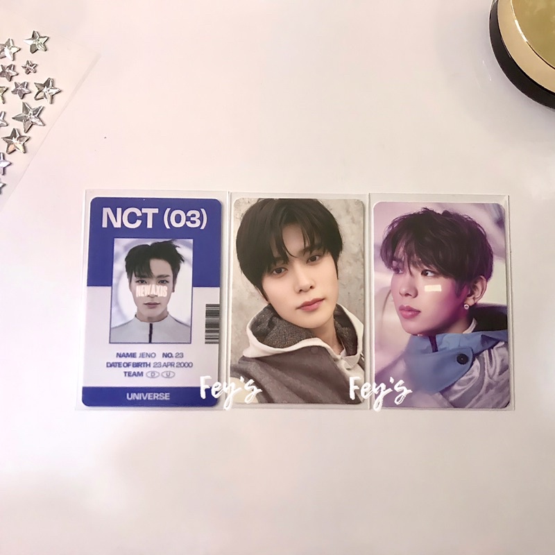 Jual Pc photocard ID Card idc Universe Set Shotaro konsep Jaehyun selca ...
