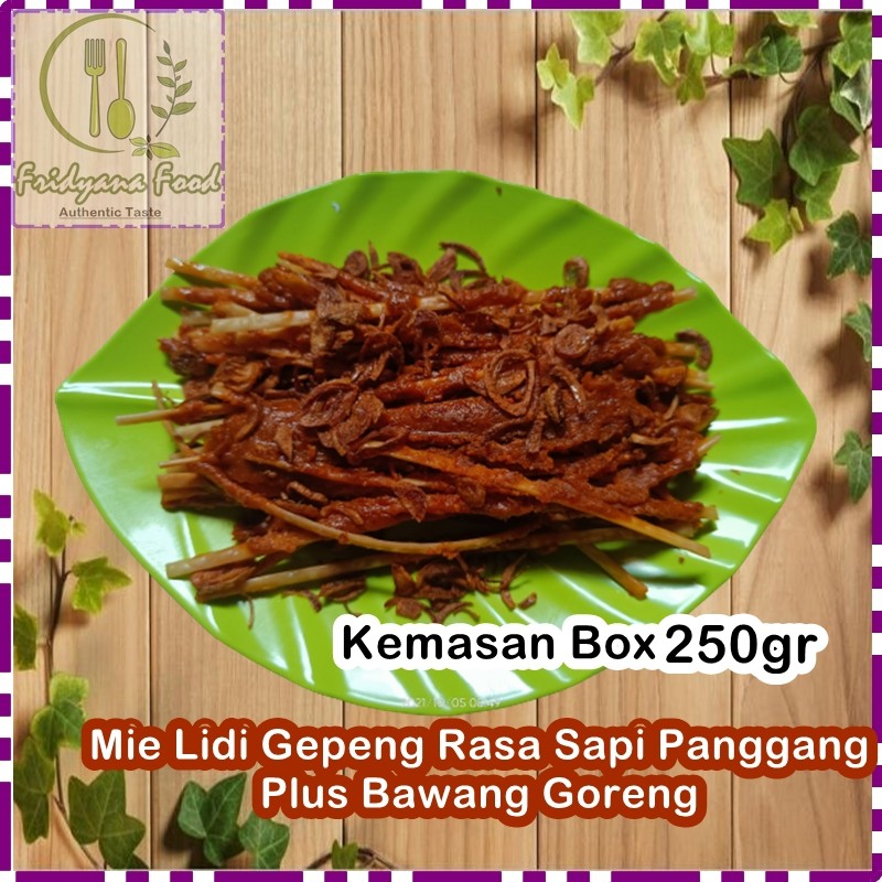 Jual 250GR MIE LIDI GEPENG SAPI PANGGANG/MI LIDI GEPENG/MIELIDI MILIDI ...
