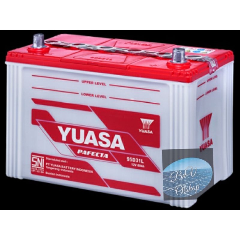 Jual aki yuasa pafecta 95D31L basah | Shopee Indonesia