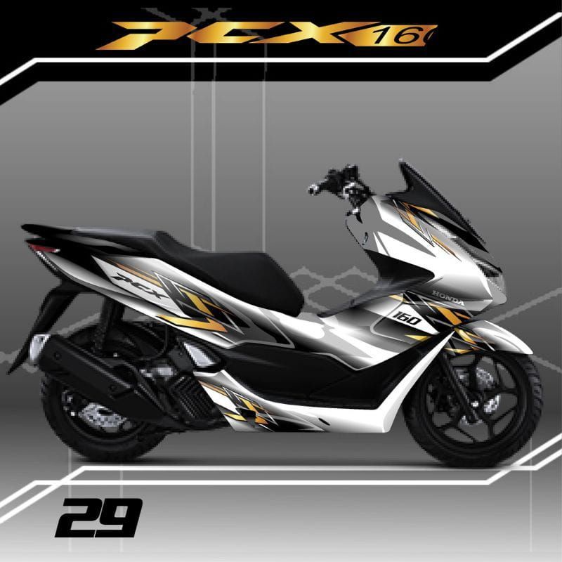 Jual Decal Sticker Honda PCX 160 Fullbody - Dekal Striping PCX 160 ...