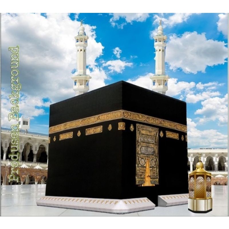 Jual Kain Background Manasik Haji Kabah 3x2,5m Terbaru 4 | Shopee Indonesia
