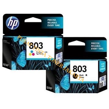 Jual Tinta HP 803 Black + 803 Colour = HP DeskJet 1110, 2130, 2621 ...