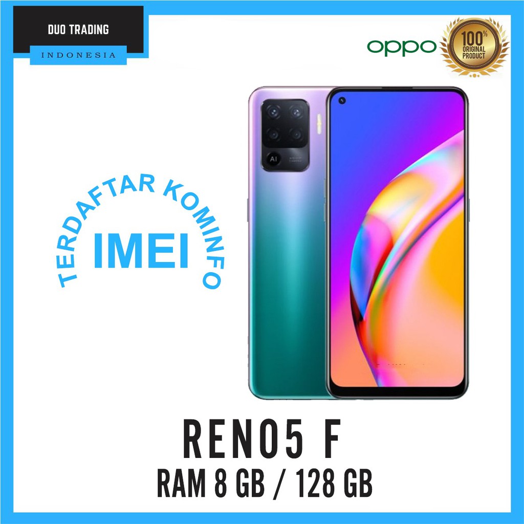 Jual OPPO RENO 5F RAM 8GB ROM 128GB GARANSI RESMI OPPO | Shopee Indonesia