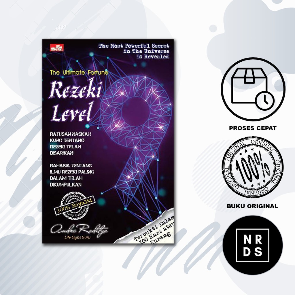 Jual REZEKI LEVEL 9 The Ultimate Fortune Andre Raditya | Shopee Indonesia