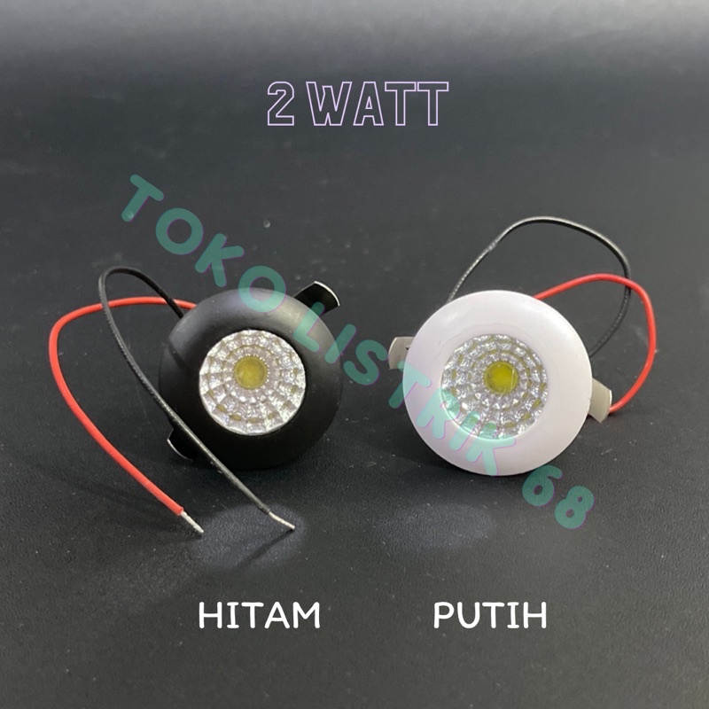 Jual Lampu Downlight Mini LED COB 2w Spot Light Plafon Spotlight Kecil | Shopee Indonesia