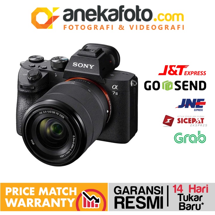 Jual Sony Alpha A7 III Body Only + FE 28-70mm f/3.5-5.6 OSS | Shopee Indonesia