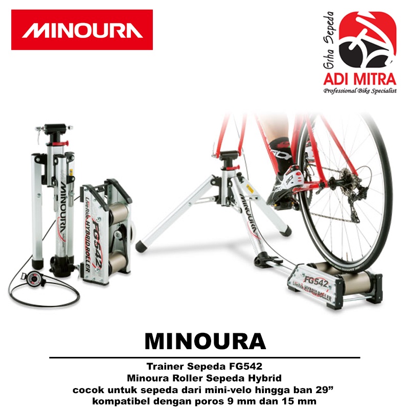 Jual Minoura FG542 Trainer / Roller Sepeda Hybrid | Shopee Indonesia