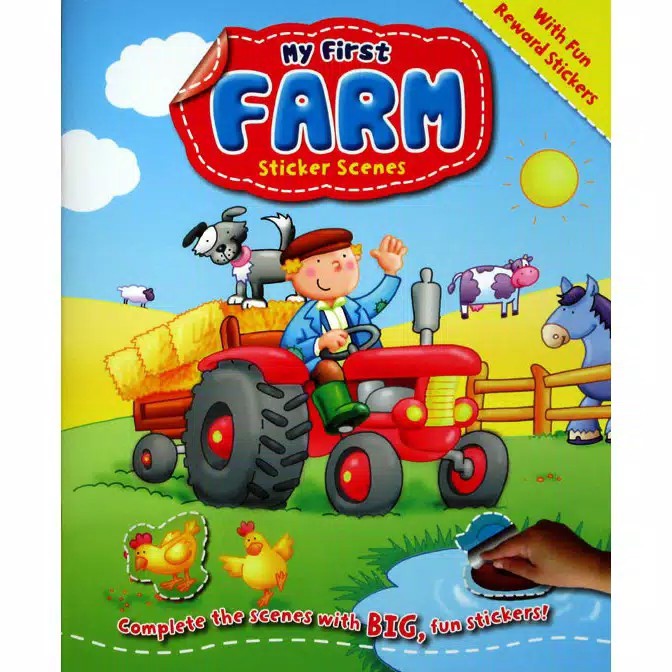 Jual My First FARM Sticker Scenes Book | Shopee Indonesia