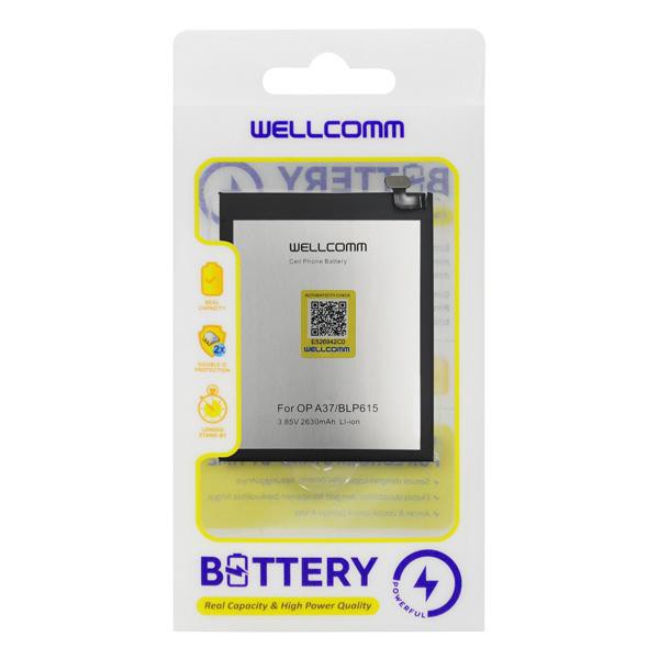 Jual BATTERY WELLCOMM OPPO A37 / NEO 9 ( MODEL : BLP 615 ) | Shopee ...