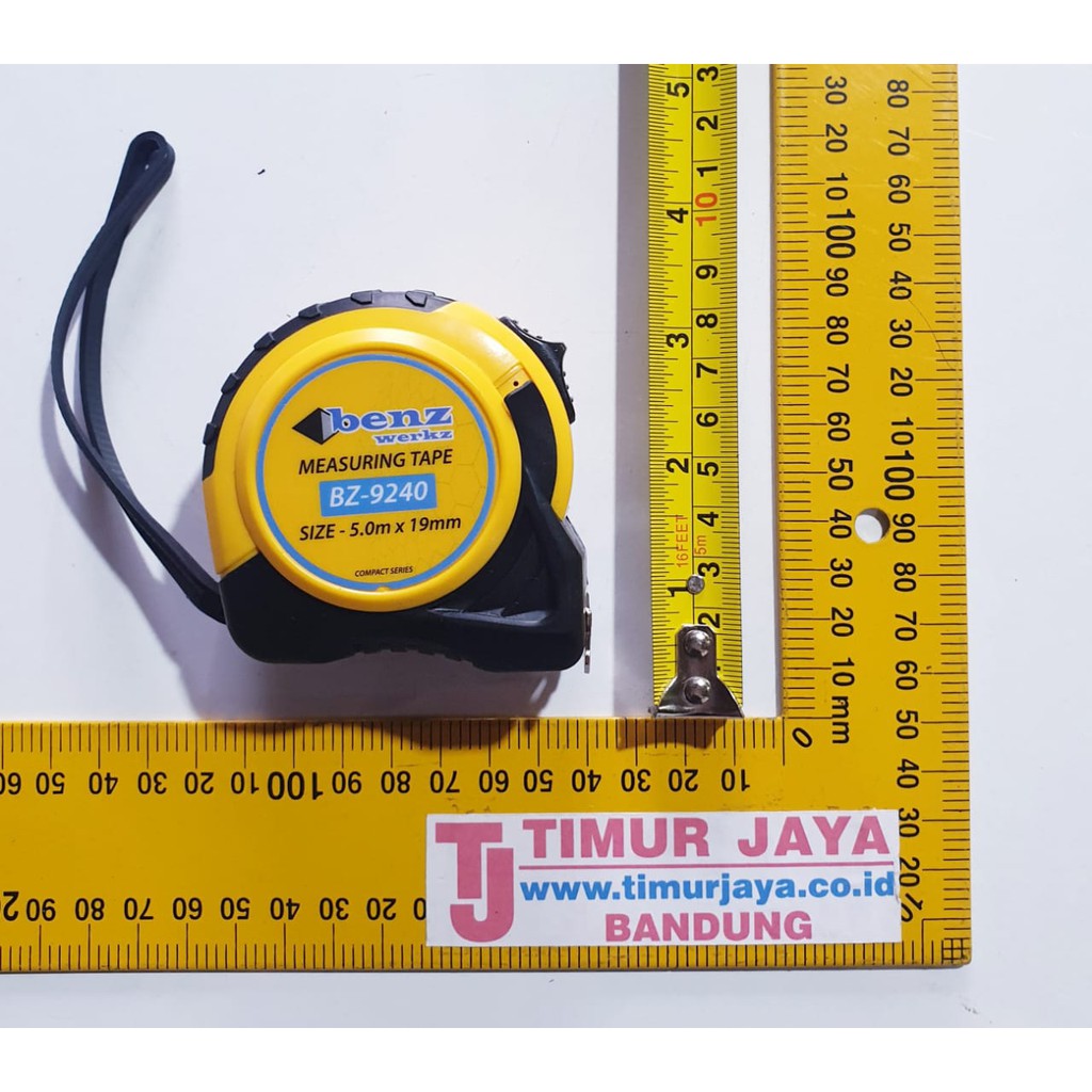 Jual Rol Meter Benz 5m x 19 / Measuring Tape BENZ, bz 9240 | Shopee ...