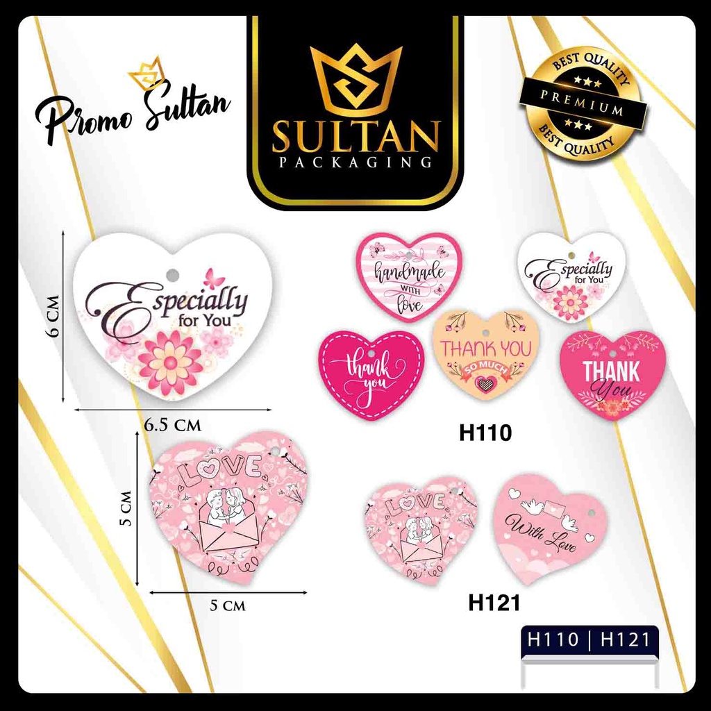 Jual Hangtag - Tag Label Especially For You - Hangtag Ucapan Isi 20 Pcs ...