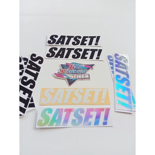 Jual STICKER SATSET CUTING VIRAL | Shopee Indonesia