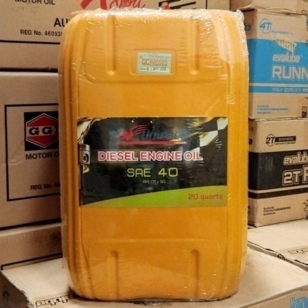 Jual OLI MESIN UNIRACE SAE 40 19 LITER | Shopee Indonesia