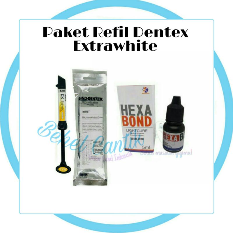 Jual Paket Refilan Direct Venner Gigi Dentex Extrawhite & Primer Hexabond | Shopee Indonesia