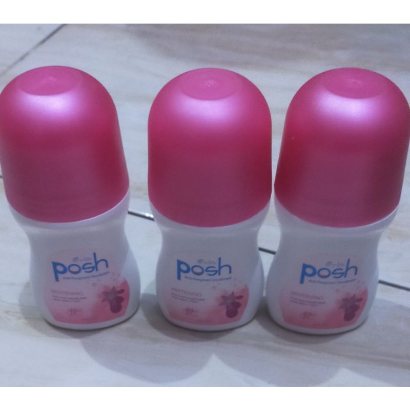 Jual Posh anti perspirant Deodorant whitening 50ml | Shopee Indonesia