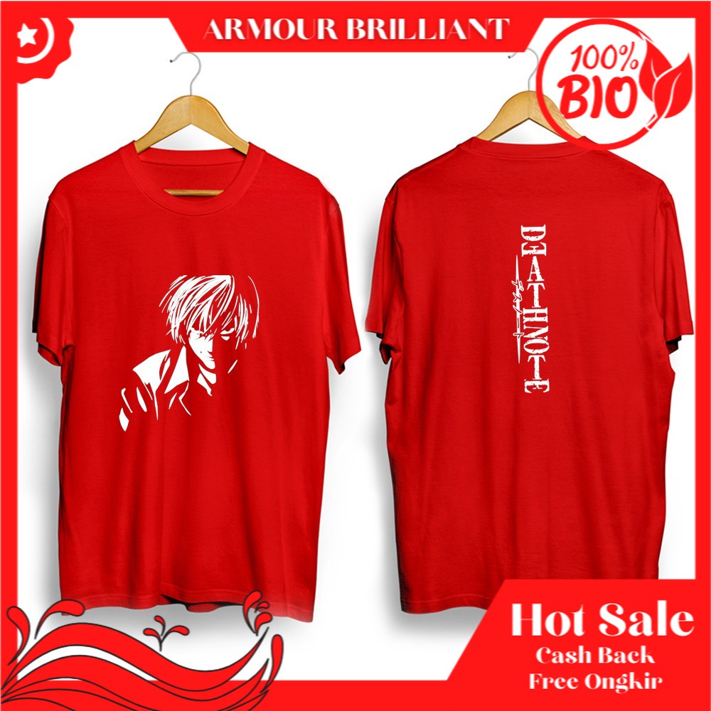 Jual KAOS DEATH NOTE ANIME LIGHT YAGAMI CUTE NEAR CHIBI LIVE ACTION ...