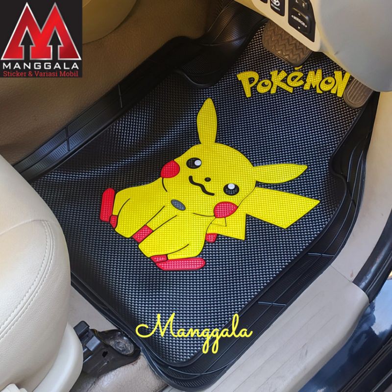 Jual Karpet Mobil Pikachu Pokemon | Shopee Indonesia