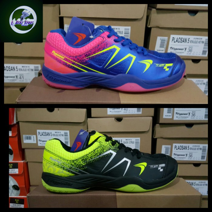Jual PROMO sepatu badminton FLYPOWER PLAOSAN 5 ORIGINAL TERLARIS ...