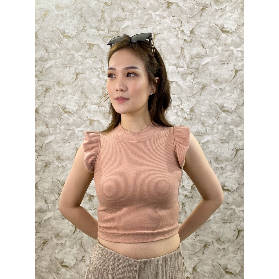 Jual MODAVIE - AGATHA TANKTOP Crop Tank Top Baju Atasan Wanita | Shopee ...