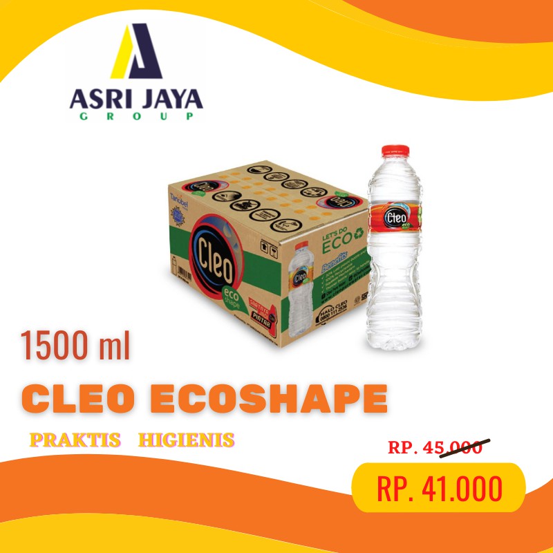Jual CLEO ECOSHAPE 1500ml | Shopee Indonesia