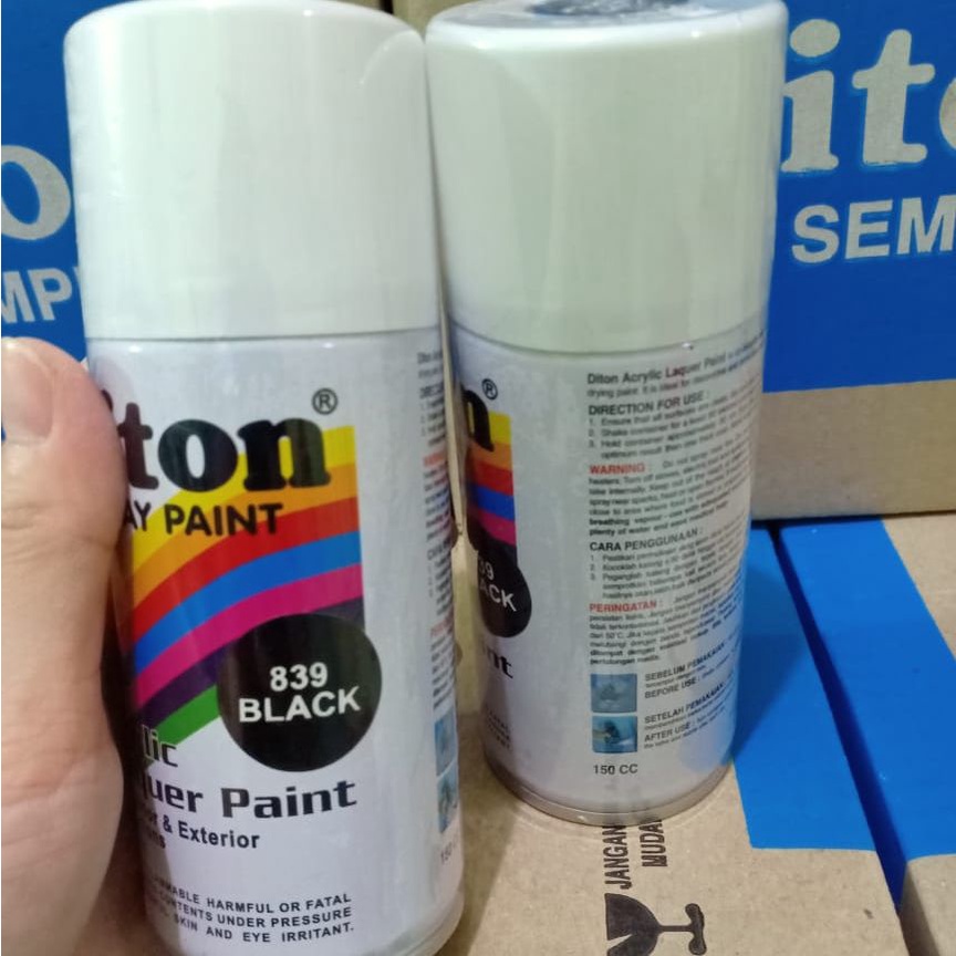 Jual DITON Spray Paint Acrylic Lacquer Paint Pilox Cat Semprot - 839 ...