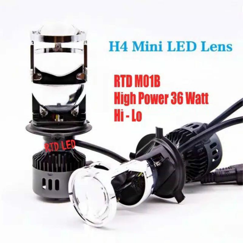 Jual Lampu LED Projie/Mini Projector LED RTD M01B H4 / RTD Rayton ...