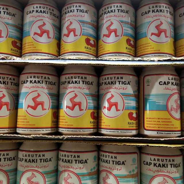 Jual Larutan cap kaki 3 all variant x 12 kaleng | Shopee Indonesia