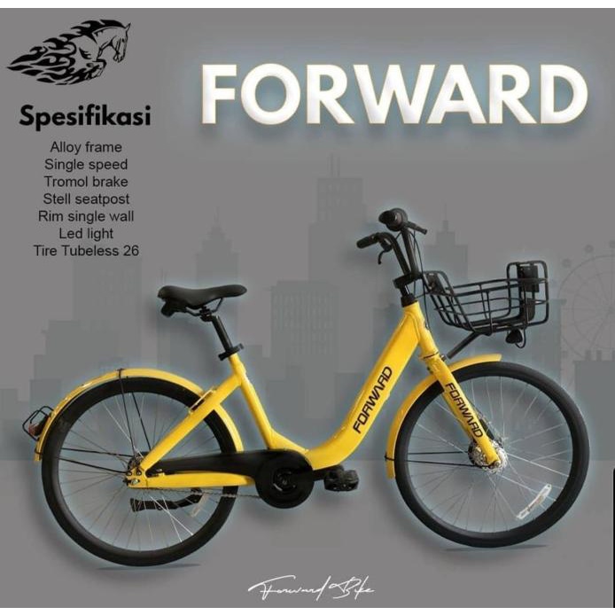 Jual Sepeda Mini 24" Forward Alloy Dengan Lampu Depan Ex Ofo Sale ...