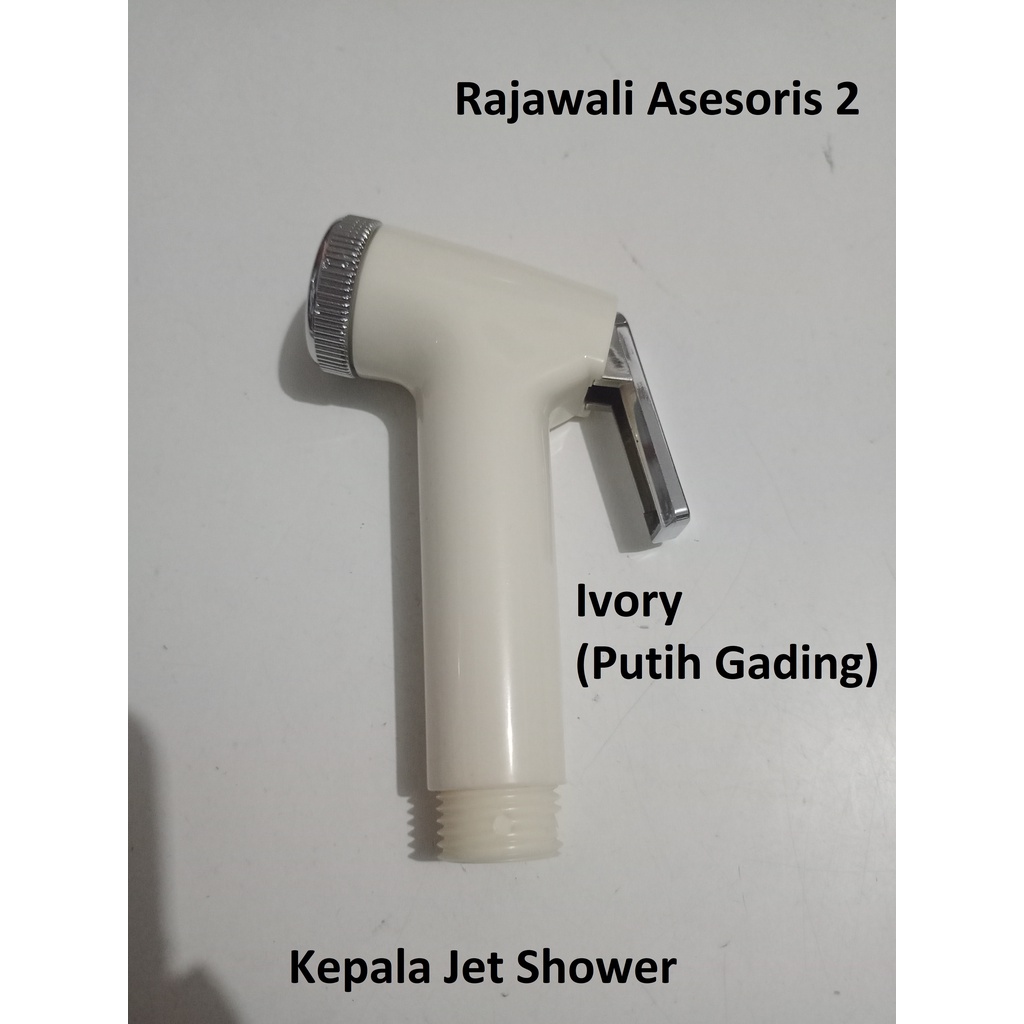 Jual Kepala Jet Shower Putih PVC / Head Shower Cebok Closet Toilet WC ...