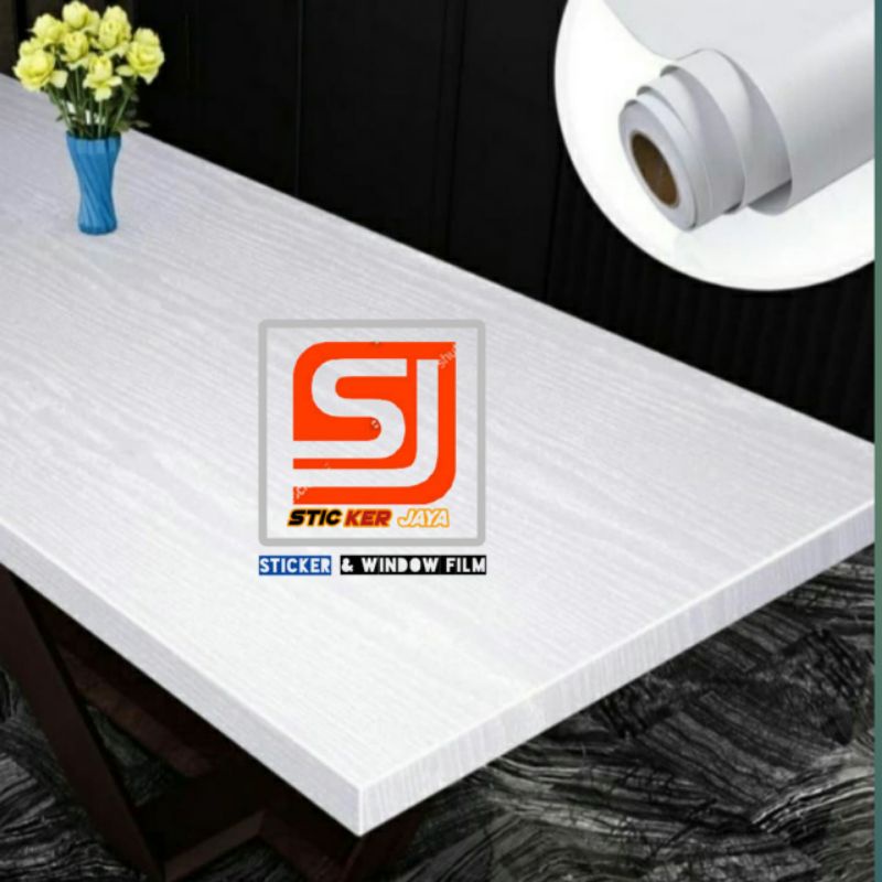 Jual Wallpaper Stiker Lemari Sticker Meja Kayu Kitchen Set Dinding ...