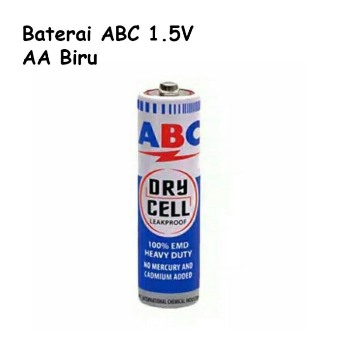 Jual ABC BATERAI DRY CELL BATTERY AA A2 1.5V 1 PCS | Shopee Indonesia