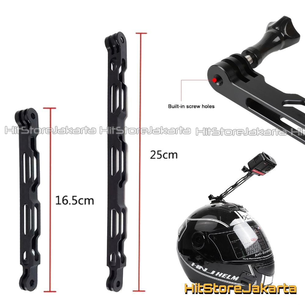 Jual Aluminium Extension Arm Insta360 Go Pro Osmo Action Cam Arm ...