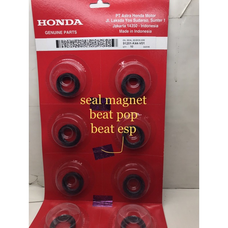 Jual seal magnet beat pop,beat esp starter halus | Shopee Indonesia