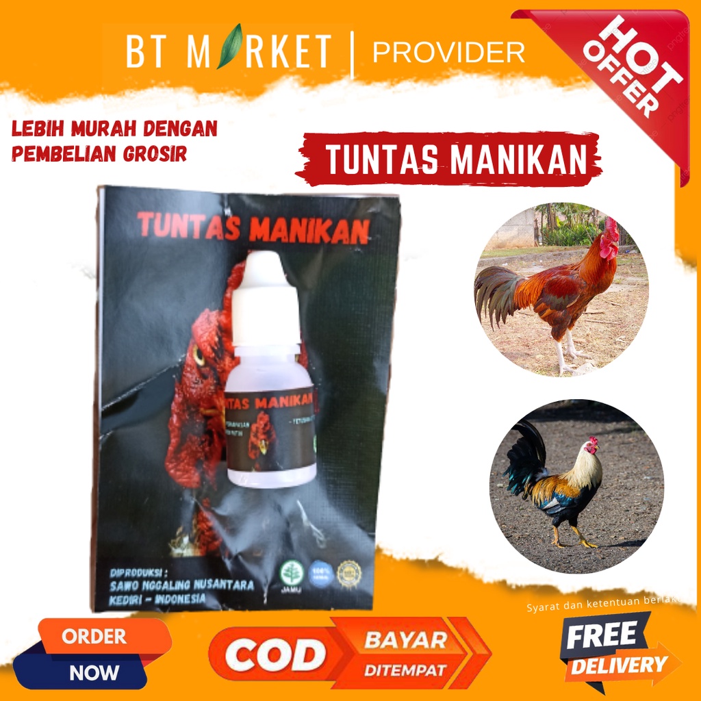 Jual Tuntas Manikan Obat Ayam Sakit Gom Manikan Sariawan Bintik-bintik ...